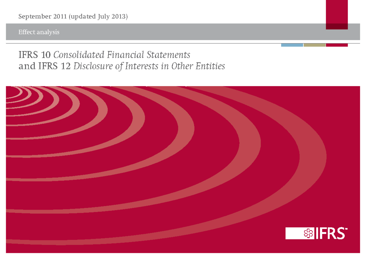 Ifrs 10 and 12 effects analysis - September 2011 (updated July 2013 ...