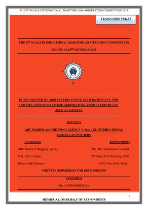 Compendium - LATE LALA DIP CHAND MEMORIAL NATIONAL MOOT COURT ...