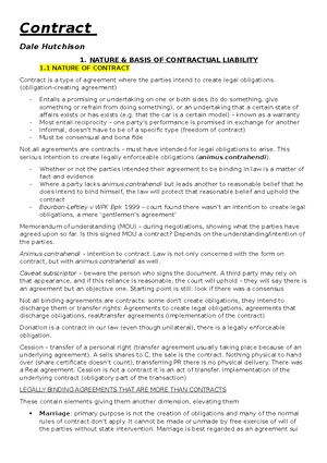 Steyn v LSA Motors - Case Summary on the necessary things for contract ...