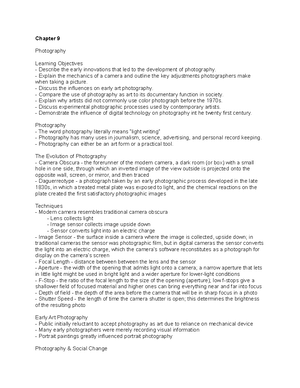 Chapter 5 - Lecture notes 5 - Chapter 5 Evaluating Art Learning ...