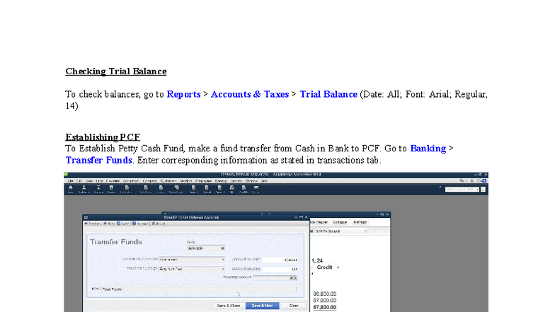 Itatbus Activity 5 & 6: Managing Trial Balance & PCF Transactions - Studocu