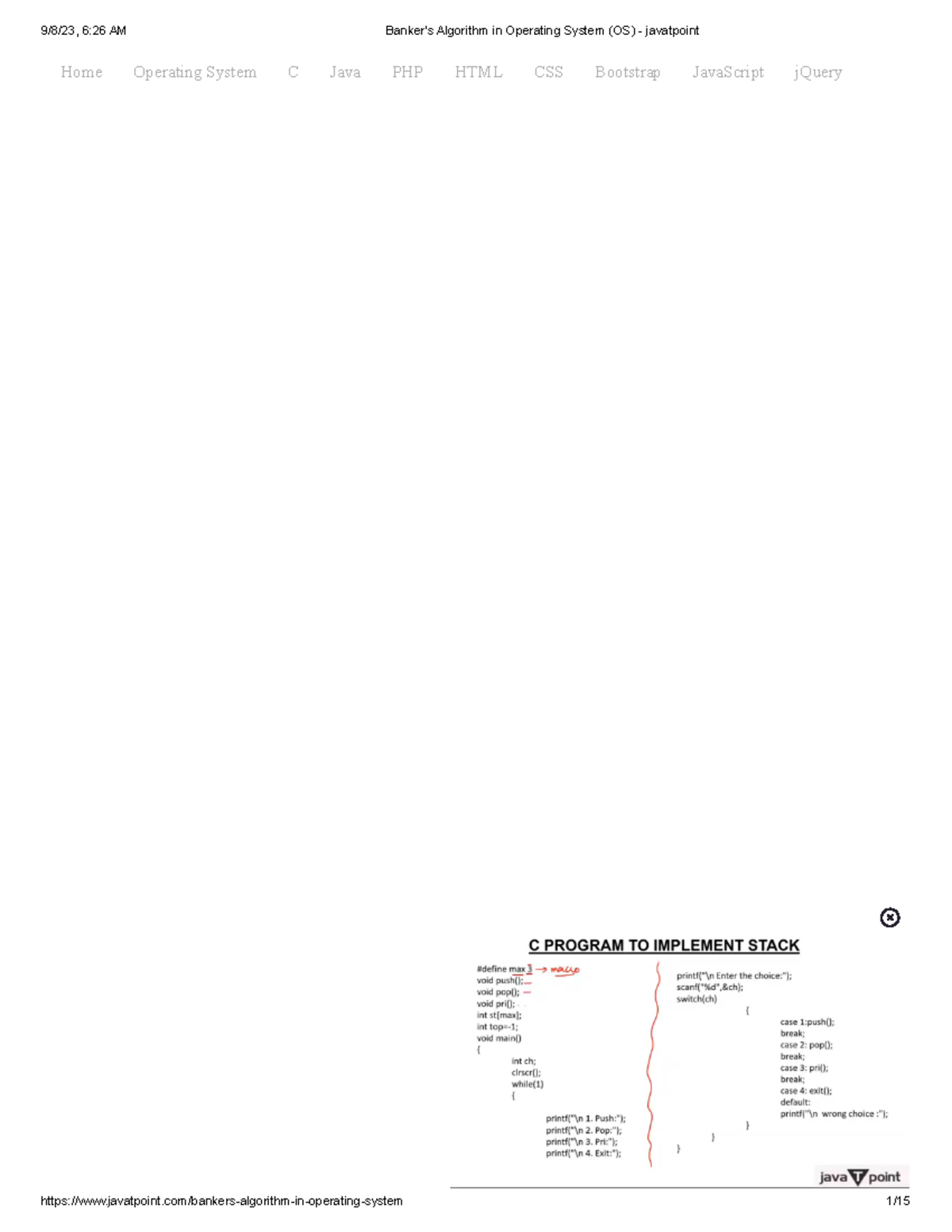 Banker's Algorithm Overview in OS (CSE 101) - Final Exam Notes - Studocu