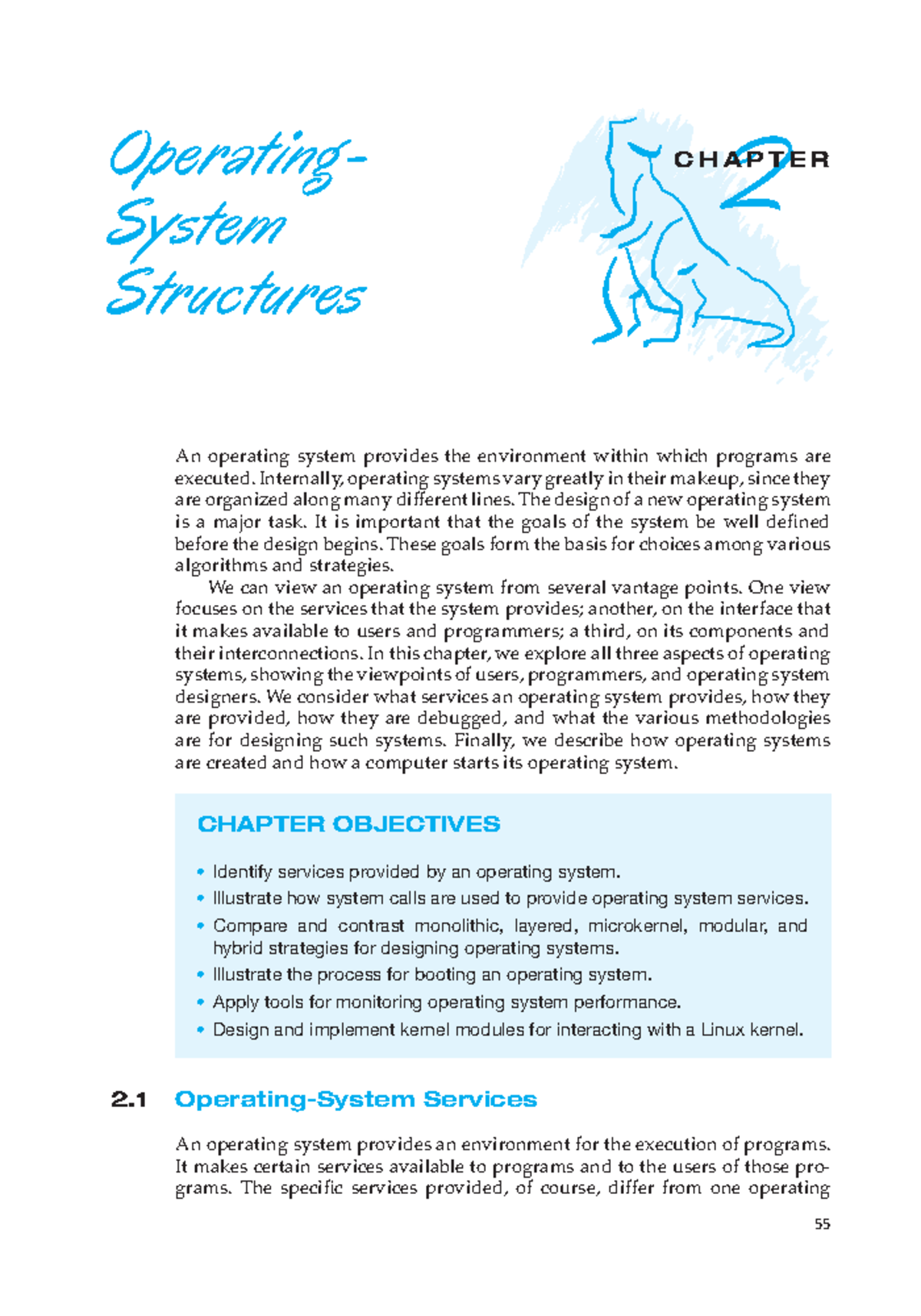 Operating System Concepts 10th Edition-85-130 - 2 Operating - C H A P T ...