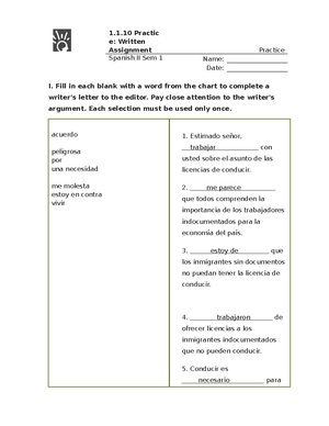 [Solved] Fill in the blanks with the present tense forms of ser or ...