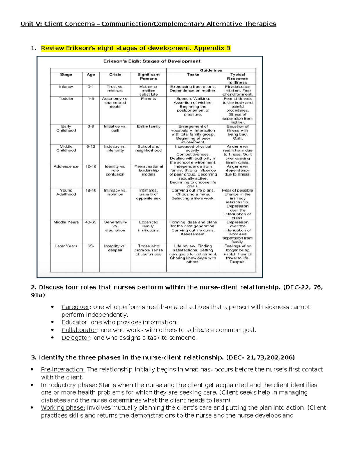 Nursing Communication Strategies and Client Relationship Dynamics (NURS ...