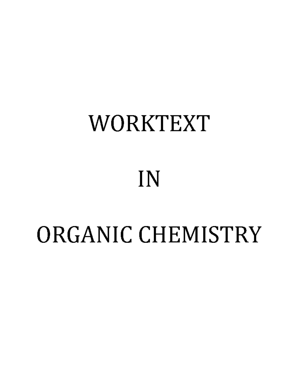 Chapter 4: Open Chain Hydrocarbons in Organic Chemistry (OC-101) - Studocu