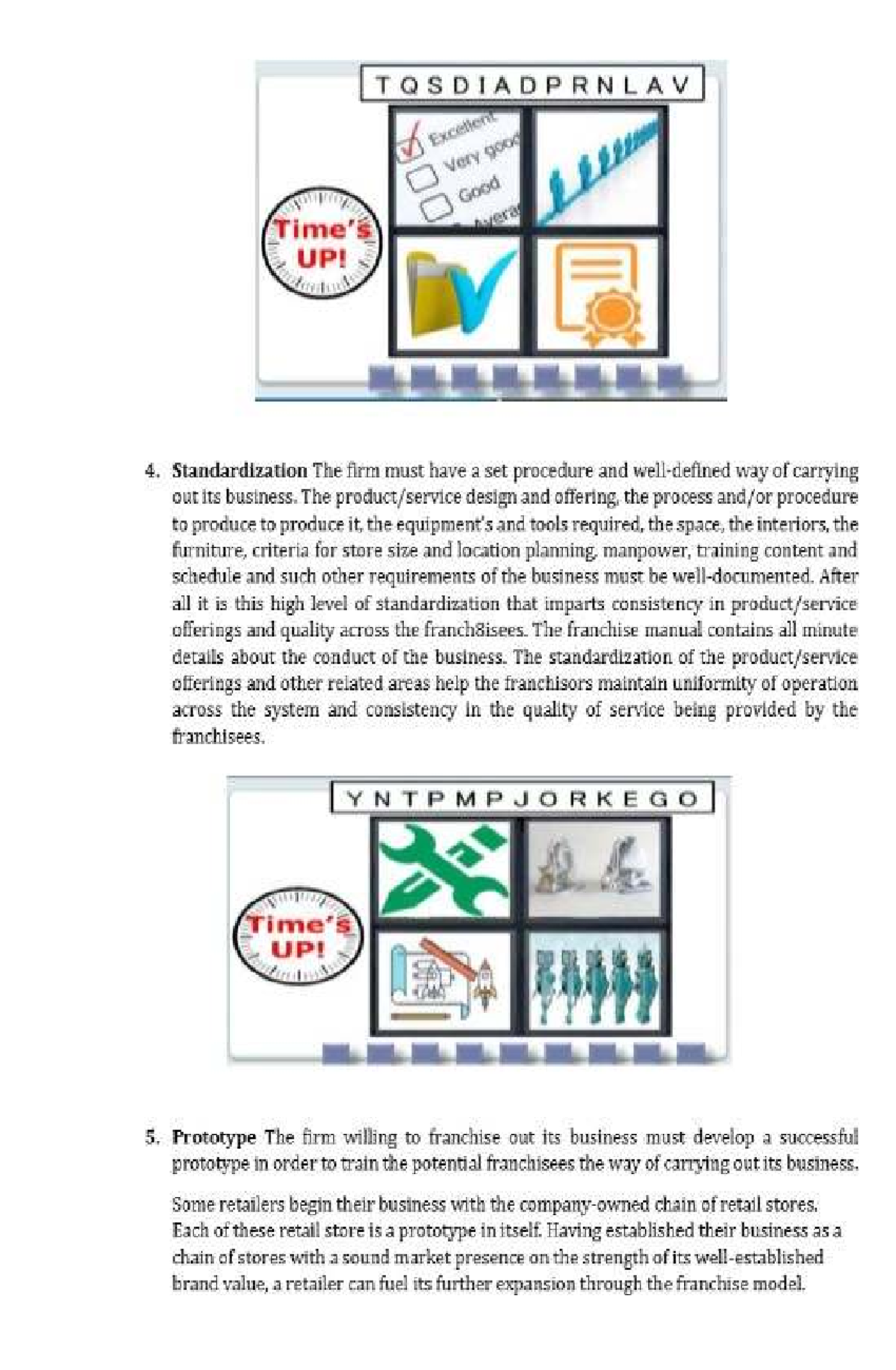 TQSDIADPRNLAV Lecture Notes: Standardization & Prototyping in ...