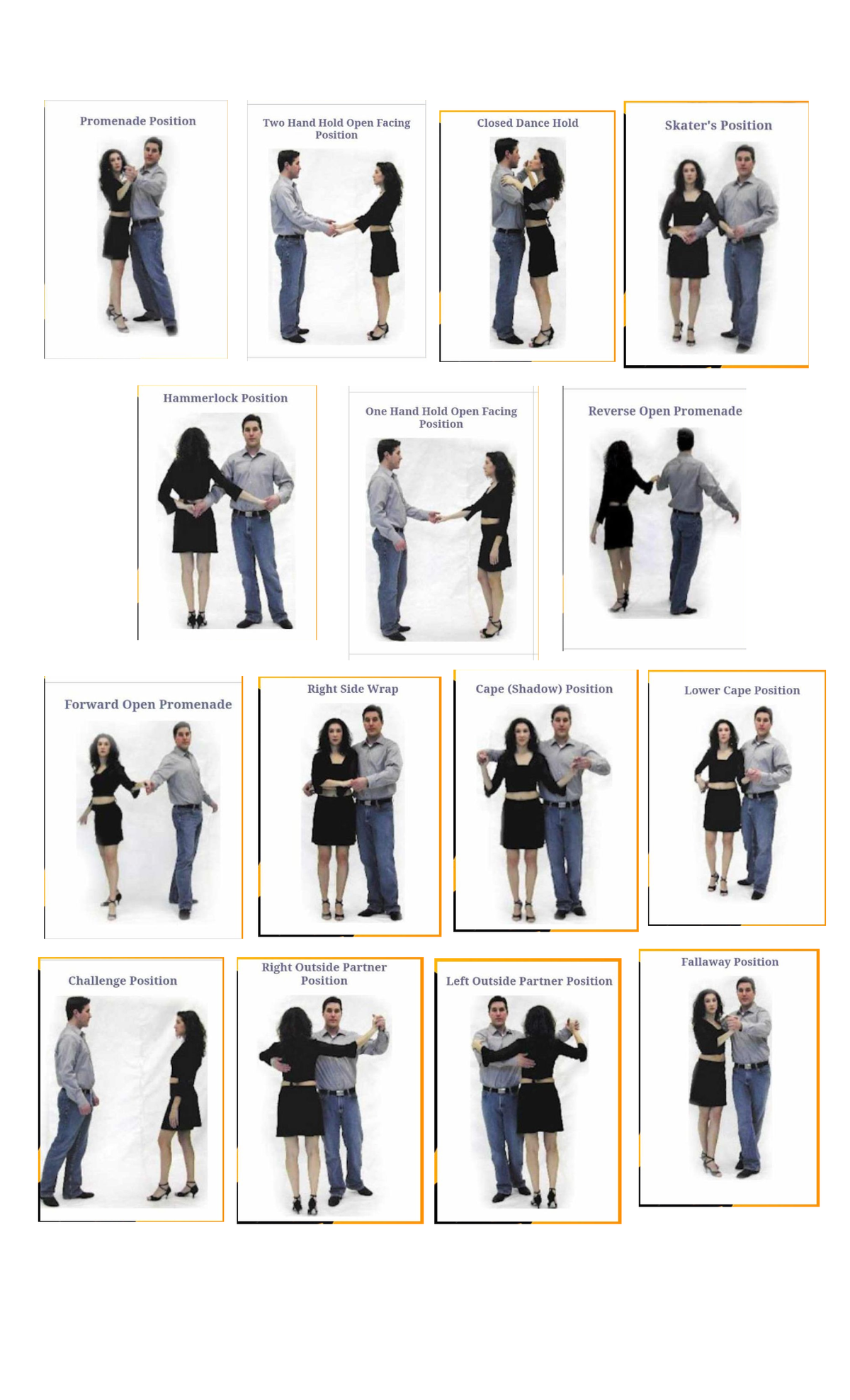 Ballroom Positions - Mapeh - Promenade Position Two Hand Hold Open ...