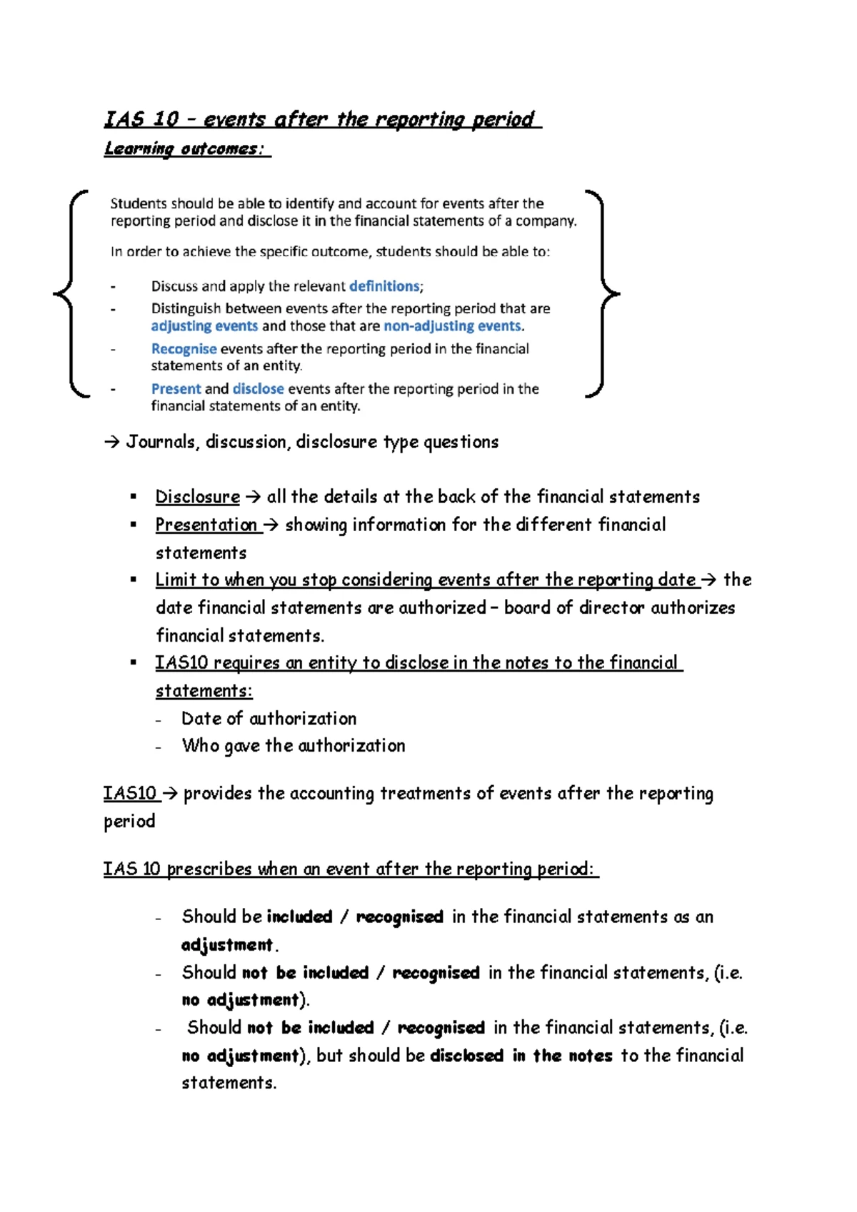 PPE Accounting Notes: IAS 16 & Impairment Considerations in Assets ...