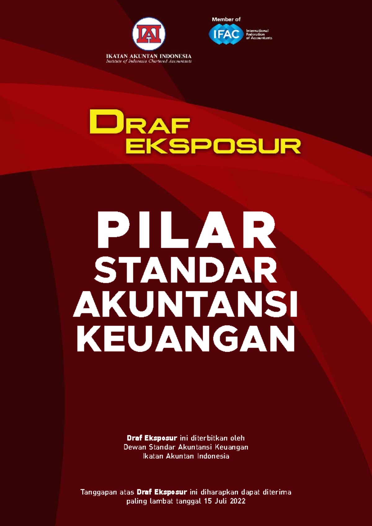 Draf Eksposur (DE) Pilar Standar Akuntansi Keuangan (SAK) - Studocu