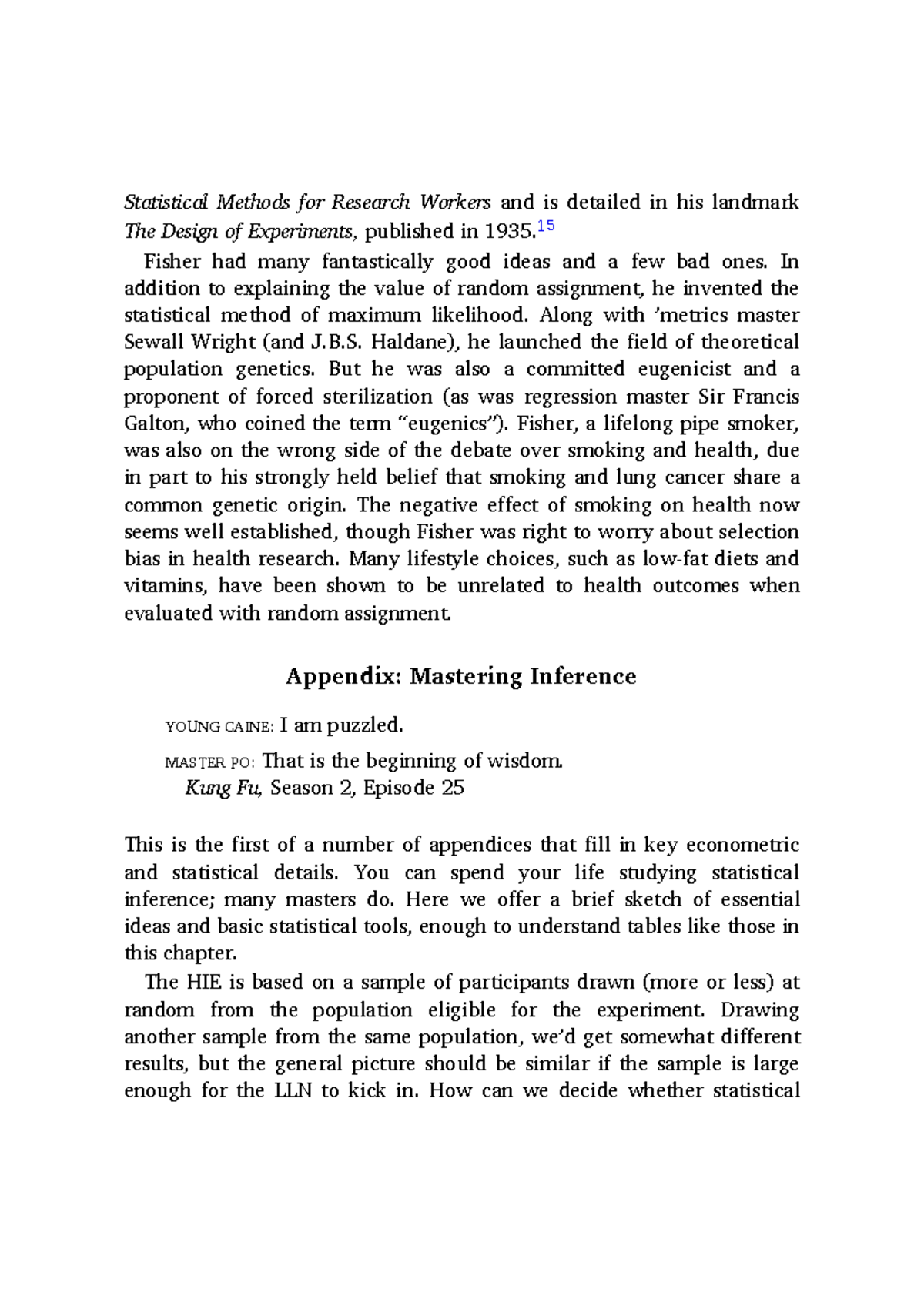 Statistical Inference and Variability: Appendix for STAT 101 - Studocu