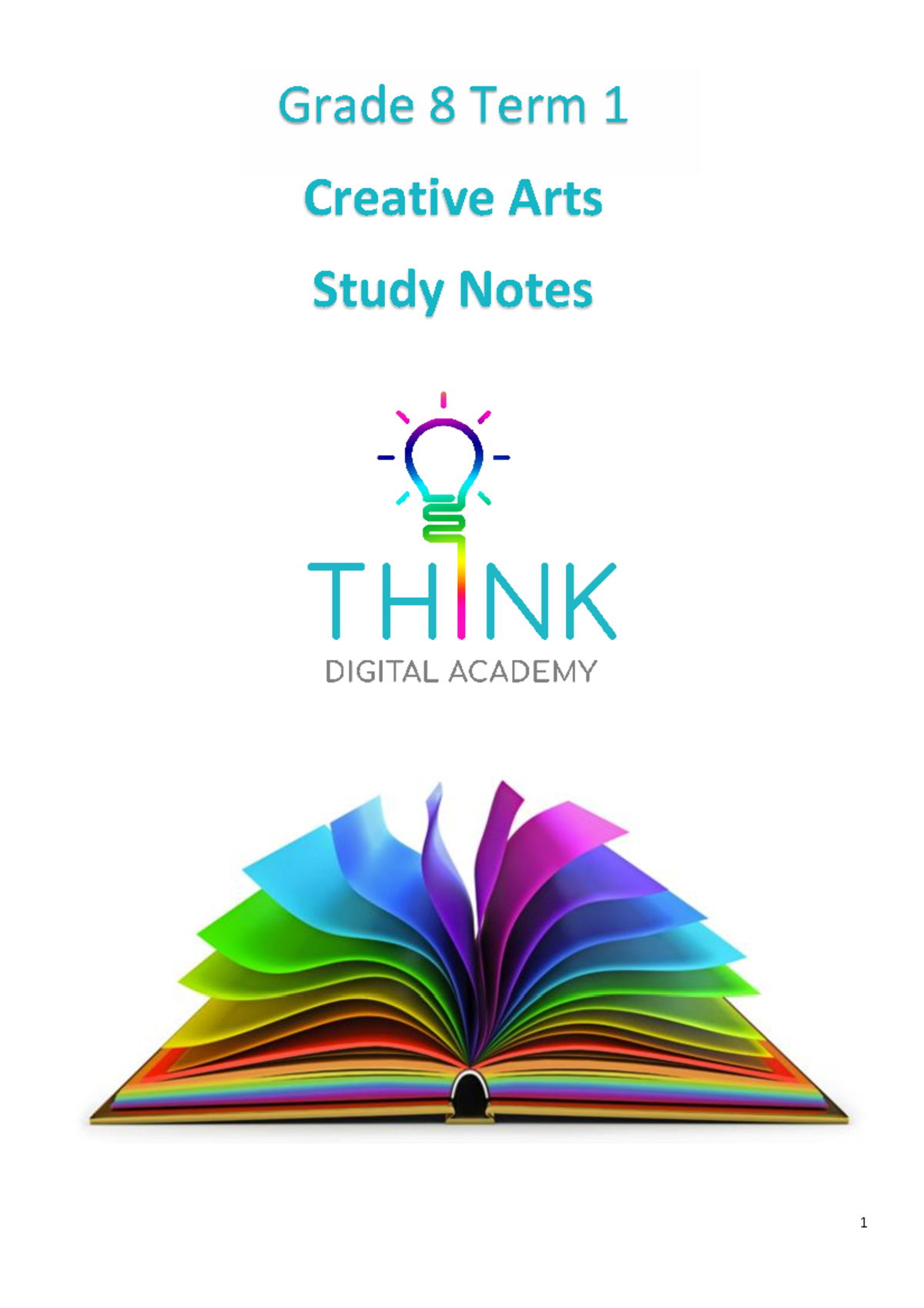 Grade 8 Term 1 Creative Arts Study Notes: Drama Elements & Storylines ...