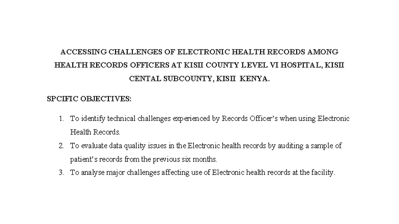 Miss - It contains summarized research practicals - ACCESSING ...