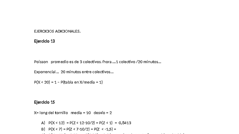 EJERCICIOS ADICIONALES: Resolución de Ejercicios de Probabilidad - Studocu