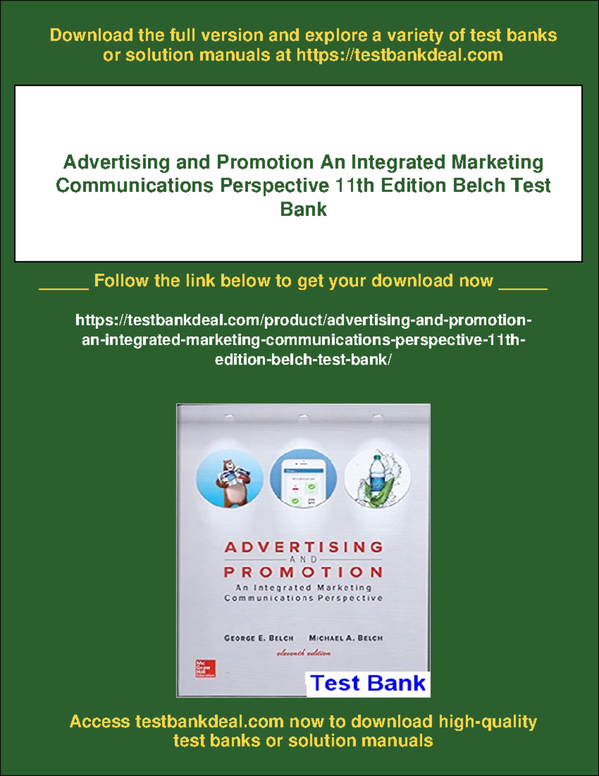 Advertising & Promotion: Integrated Marketing Communications 11th Ed ...