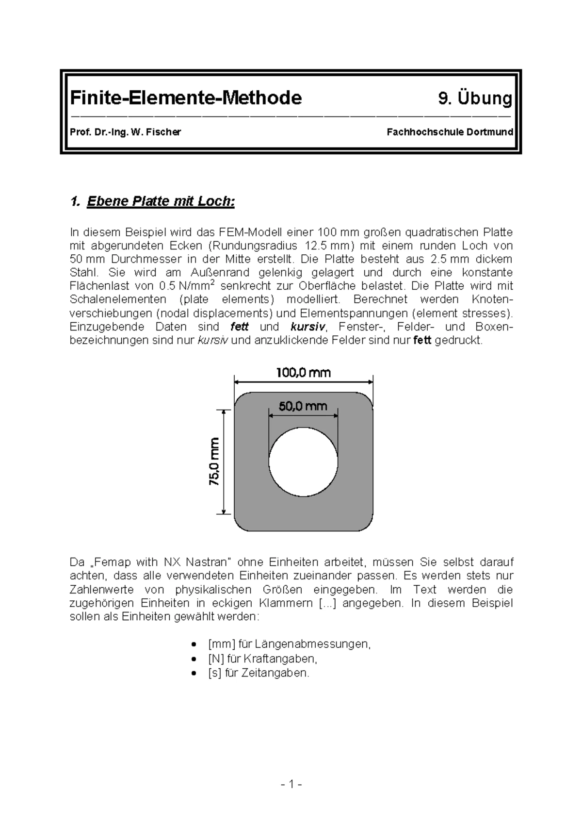 Finite Elemente Methode - Skript - Finite-Elemente-Methode (FEM) Prof ...