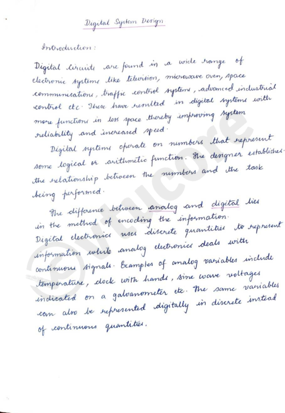 Digital System Design (Module 1): Combinational Logic Principles - Studocu