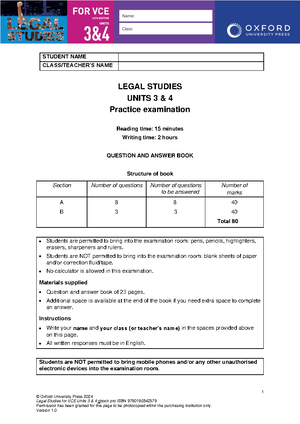 [Solved] Explain - legal studies - Studocu