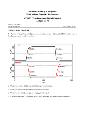 CG2027 assign 4 - solution - National University of Singapore ...