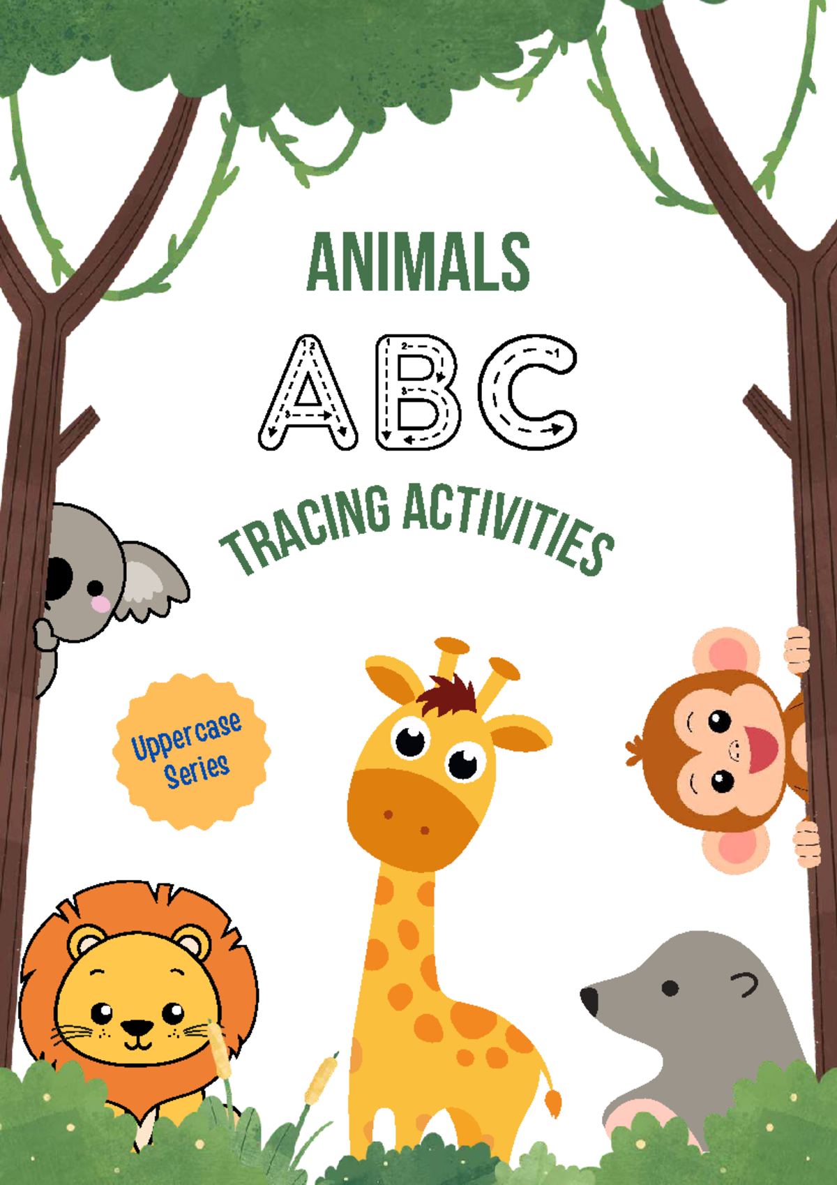 Animals Alphabet - ... - Art appreciation - Animals Uppercase Series T ...