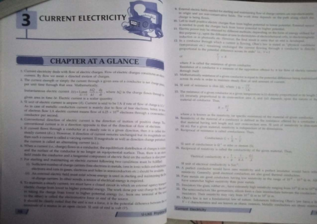 CUWaELECTRICITY Chapter 3 Notes on Voltage and Resistance - Studocu