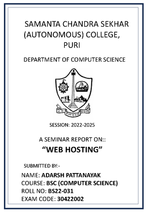 computer science - COMP 083 - SCS Autonomous College - Studocu