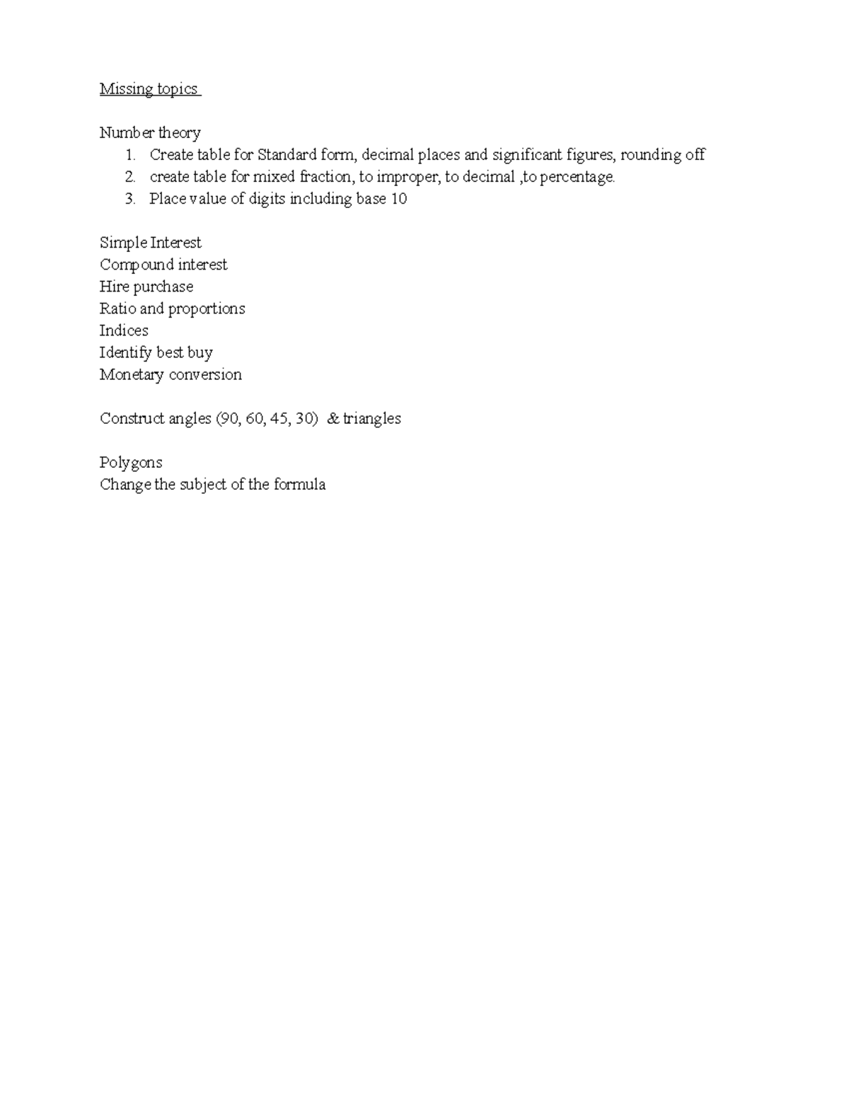 Grade 8 Math Workbook: Key Topics in Number Theory and Operations - Studocu