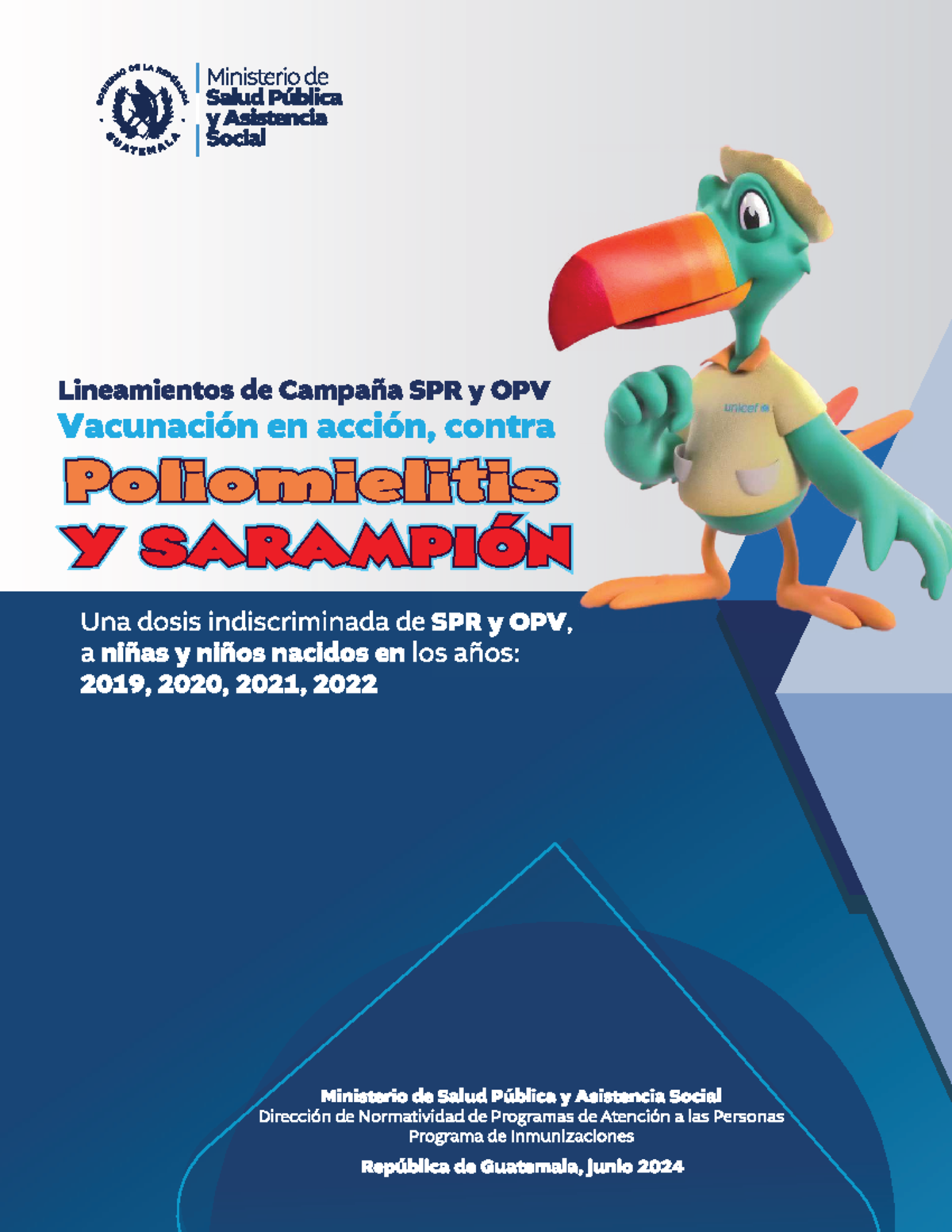 Lineamientos Campaña SPR-OPV 2024 Finales - ARN CDC DDRISS DIPROEDUSA ...