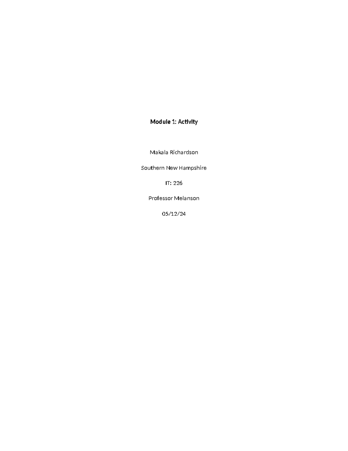 IT: 226 Module 1 Notes on Communication in STEM Fields - Studocu