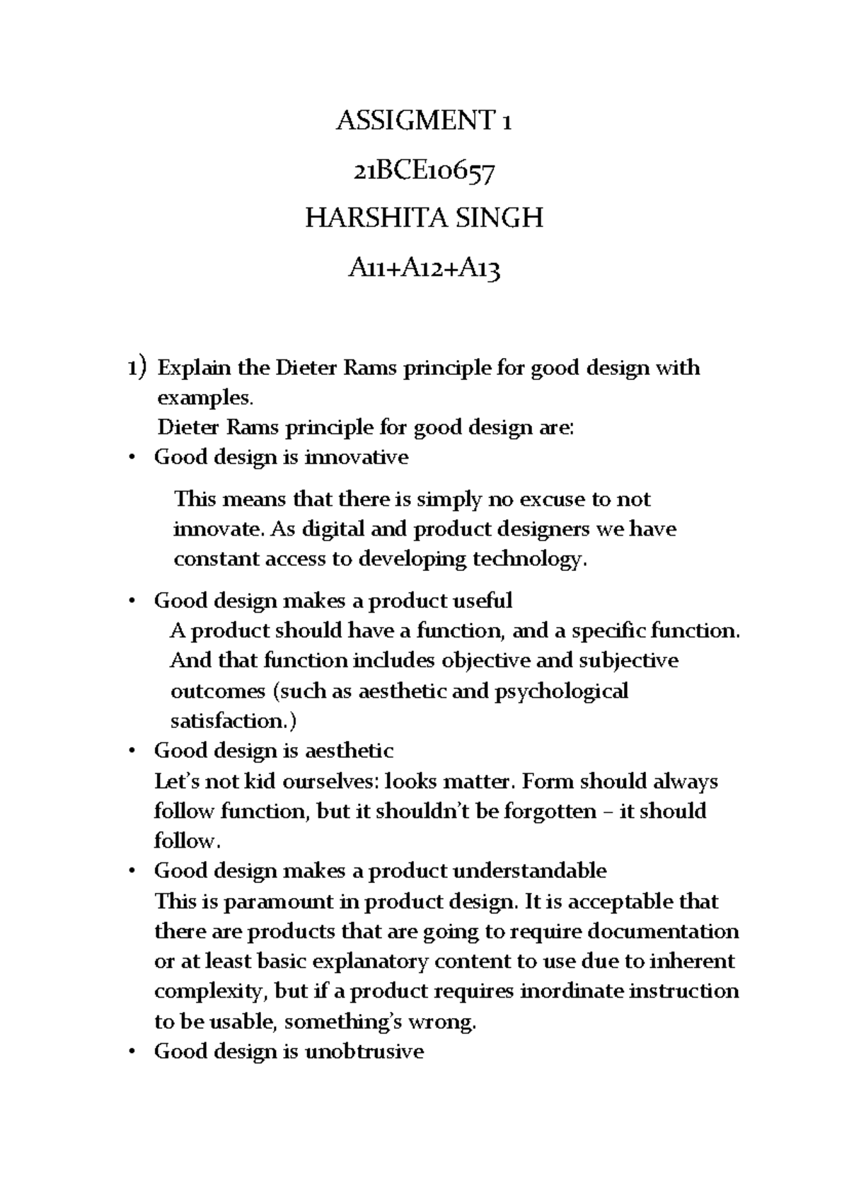 EDM Assignment - EDM practicals - ASSIGMENT 1 21BCE HARSHITA SINGH A11 ...