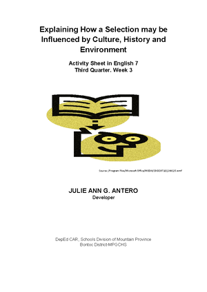 English 7 q1 mod6 phrases, clauses and sentences v5 - 6 a English – Grade 7 Alternative Delivery ...