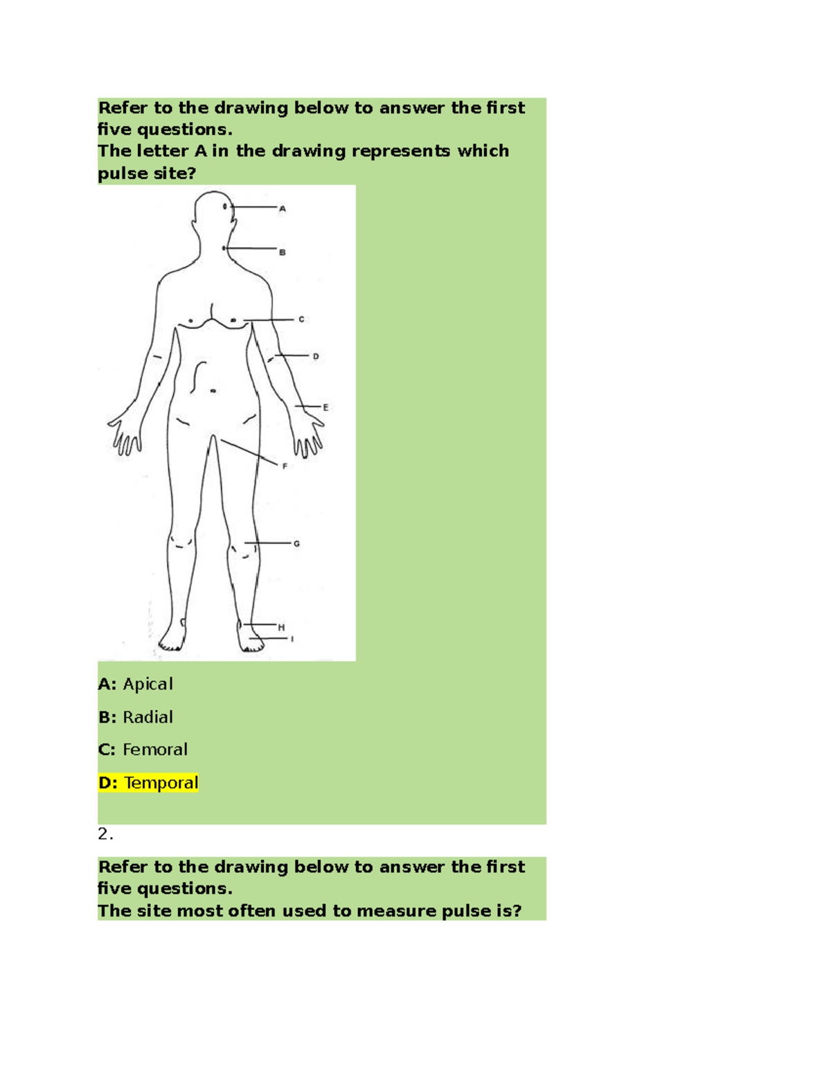 CNA Chapter 7 - Vital Signs and Pulse Measurement Notes - Studocu