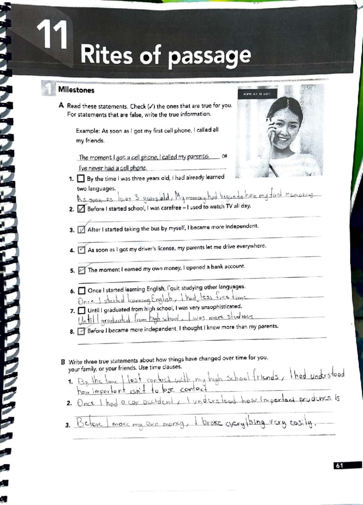 Rites of Passage: Reflections and Hypothetical Situations - Unidad 3 ...