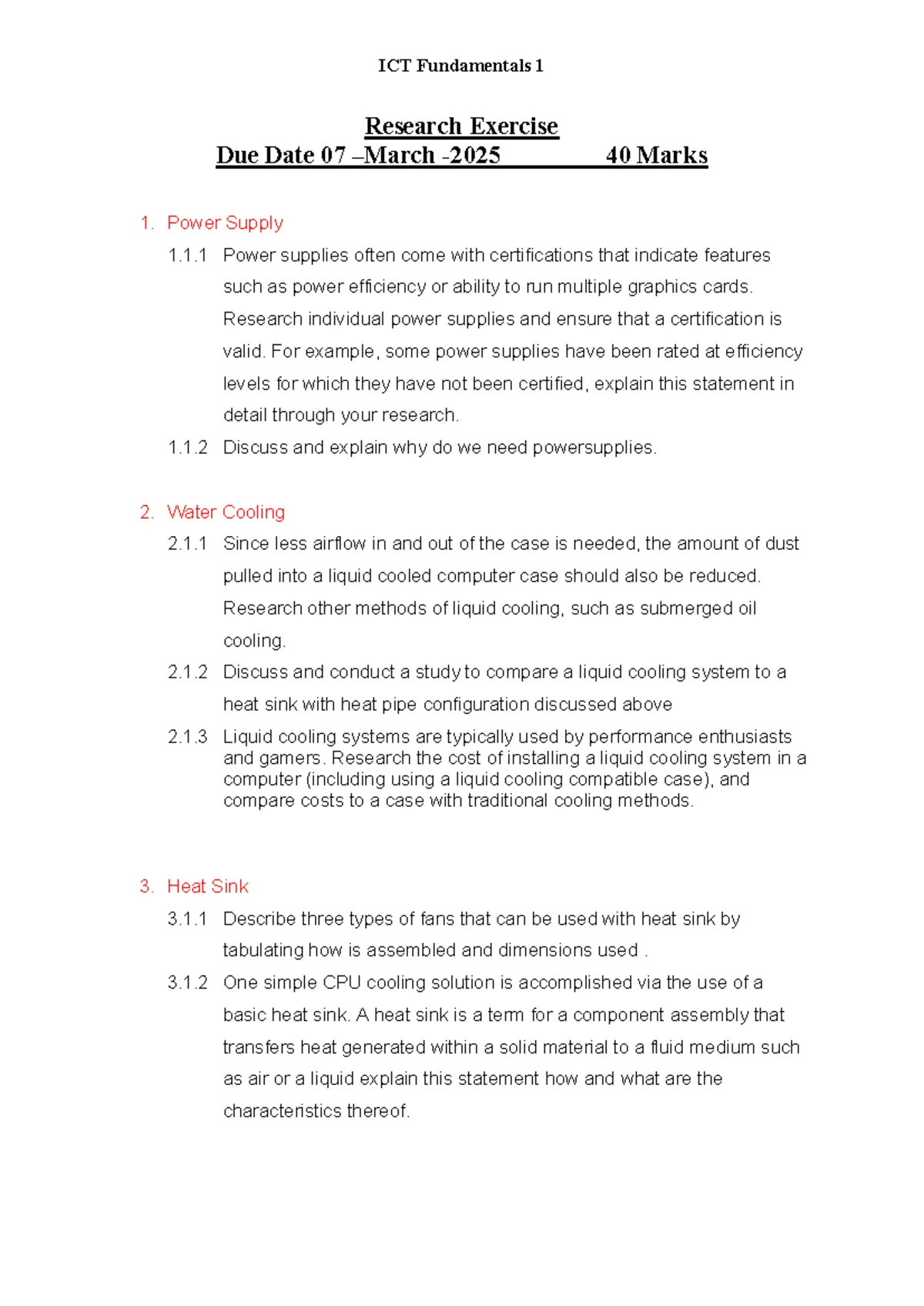 Document - CONTENTS RESOLVE COMPUTER USER’S PROBLEMS RECEIVING COMPUTER USER'S PROBLEMS - Studocu