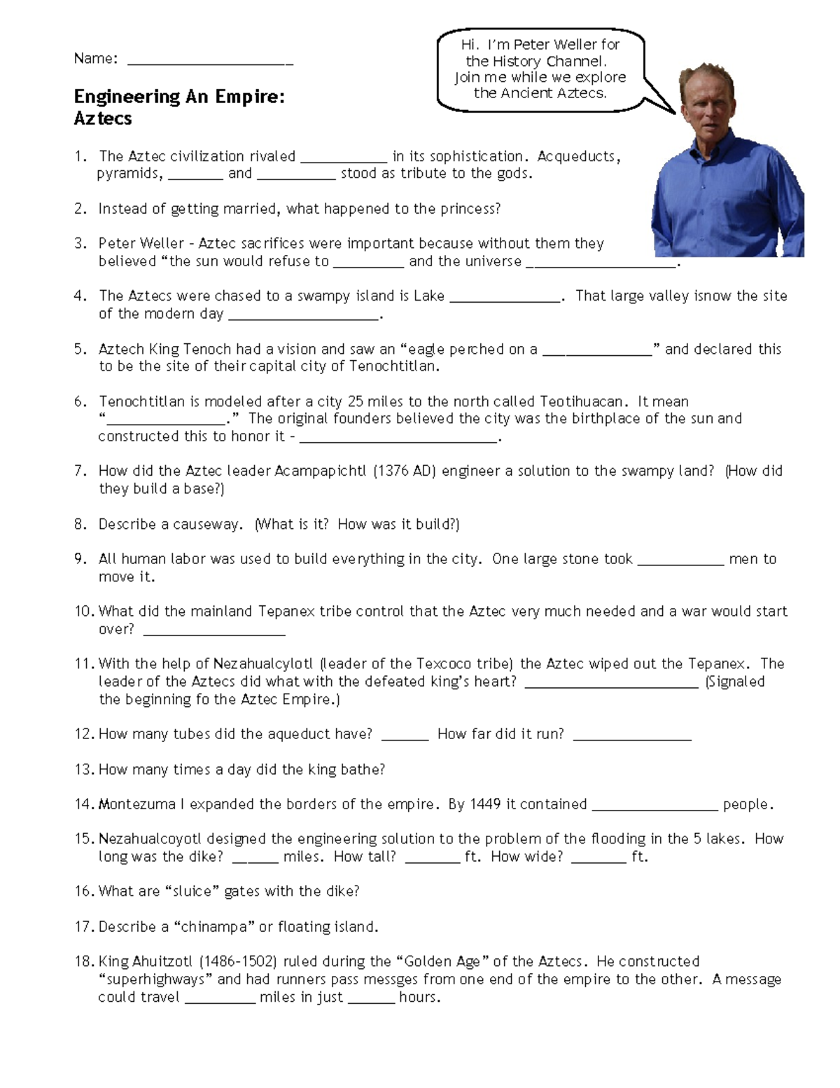 106 - Engineering An Empire - Aztecs Lecture Notes and Key Concepts ...