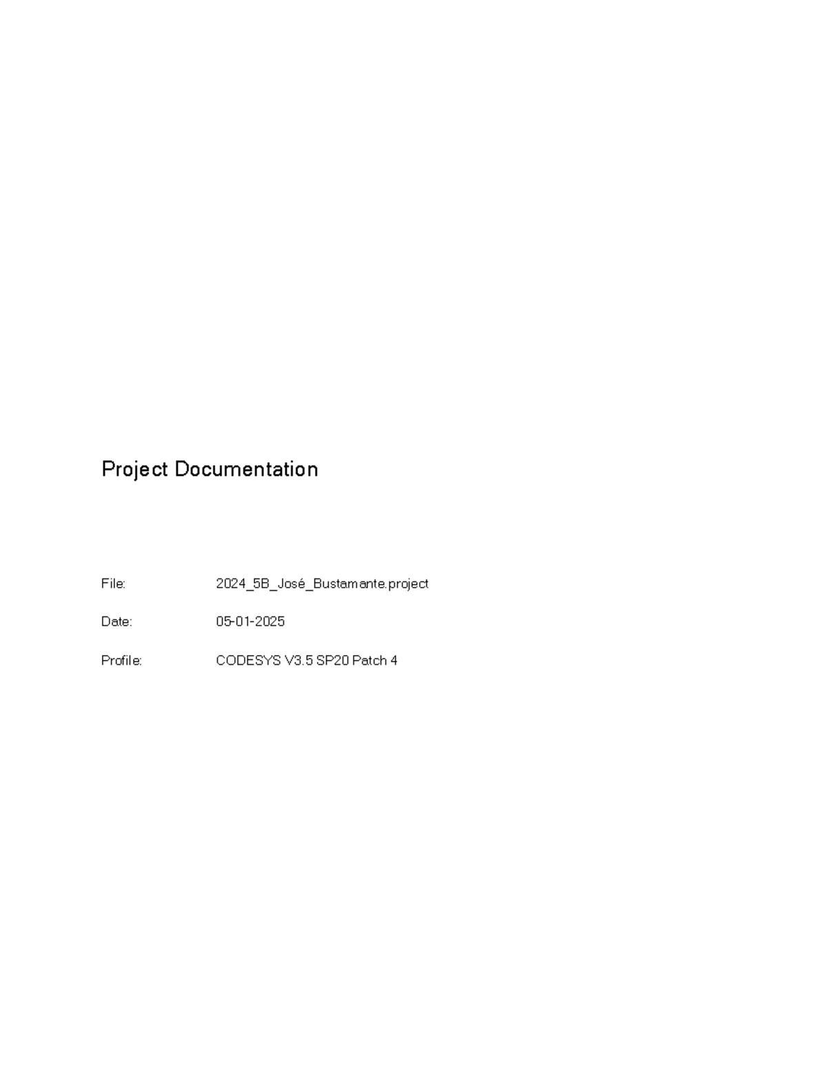 2024 5B José Bustamante evaluacion 2 - Project Documentation File: 2024 ...