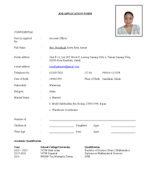 Contoh Format NOTA Serah Tugas Surat JPA bertarikh 19 Julai 1985 - NOTA ...