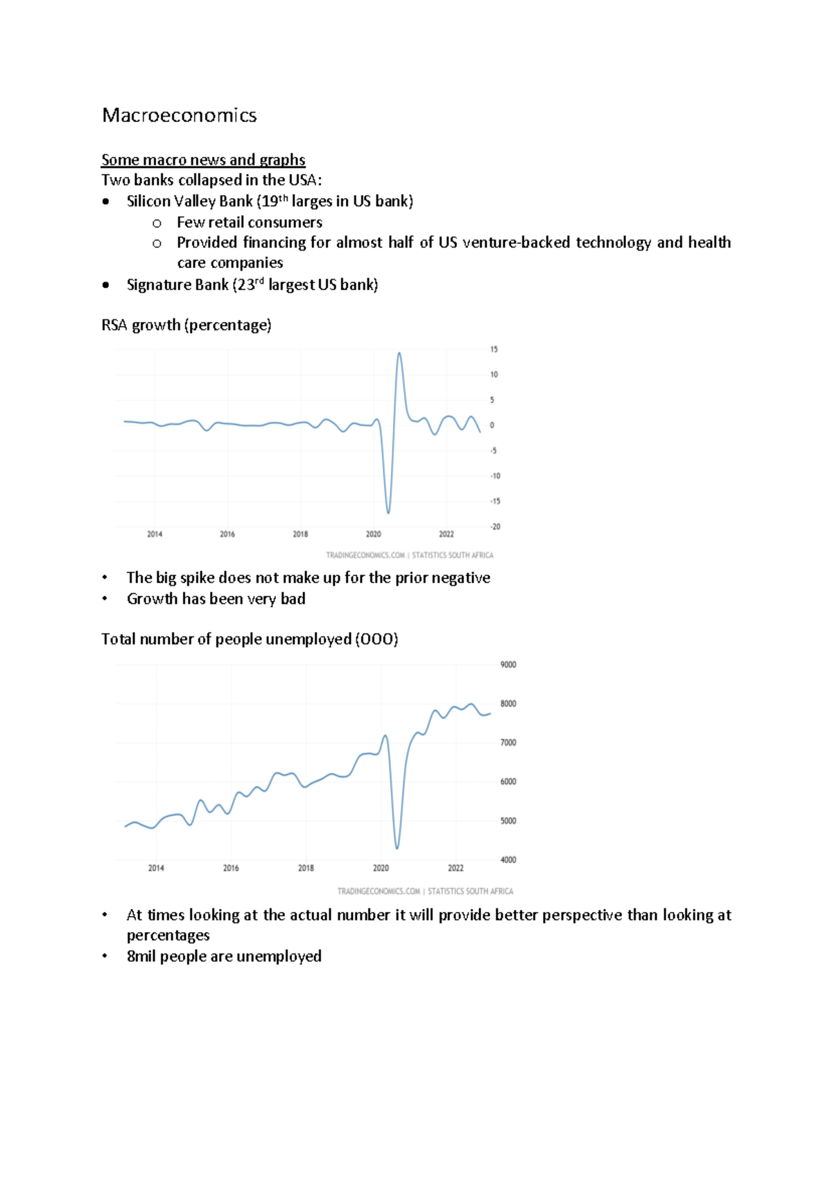 Economics 314 (Macro-econ) Final Exam Study Notes and Key Insights ...