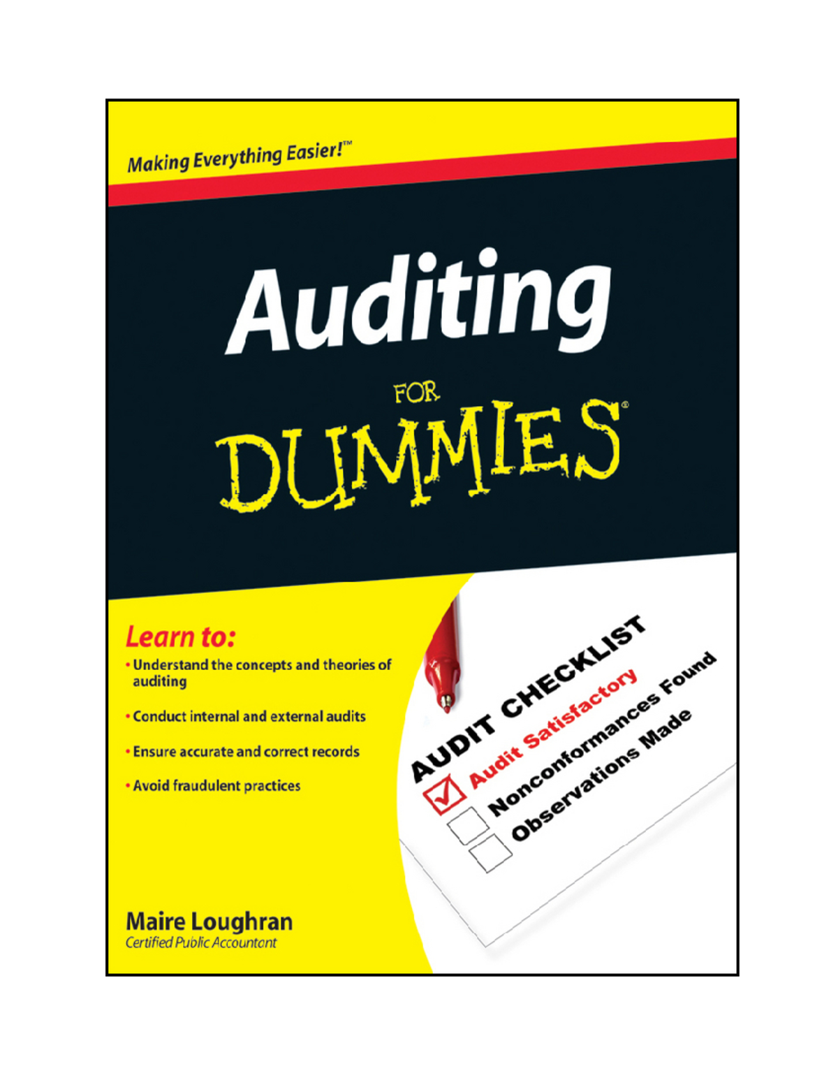 Auditing for Dummies: Comprehensive Guide for Beginners - Studocu