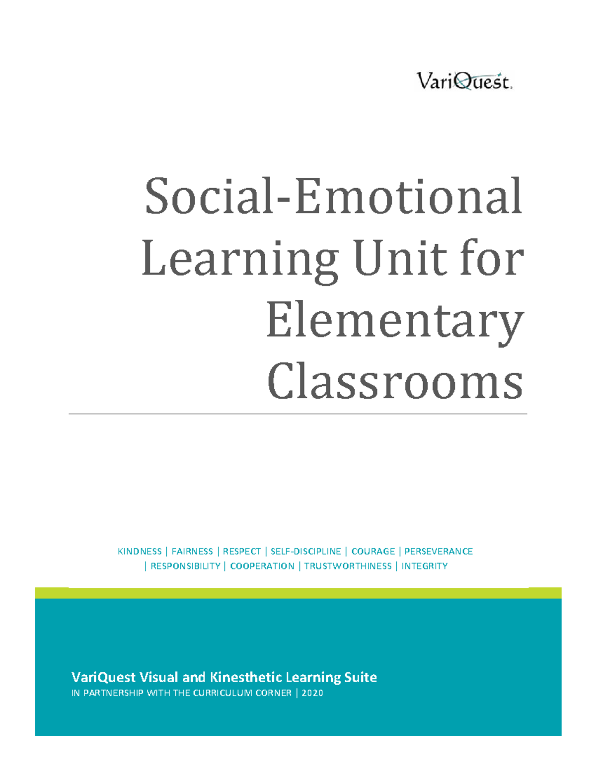 Social-Emotional Learning Unit: Kindness Lessons for Elementary ...