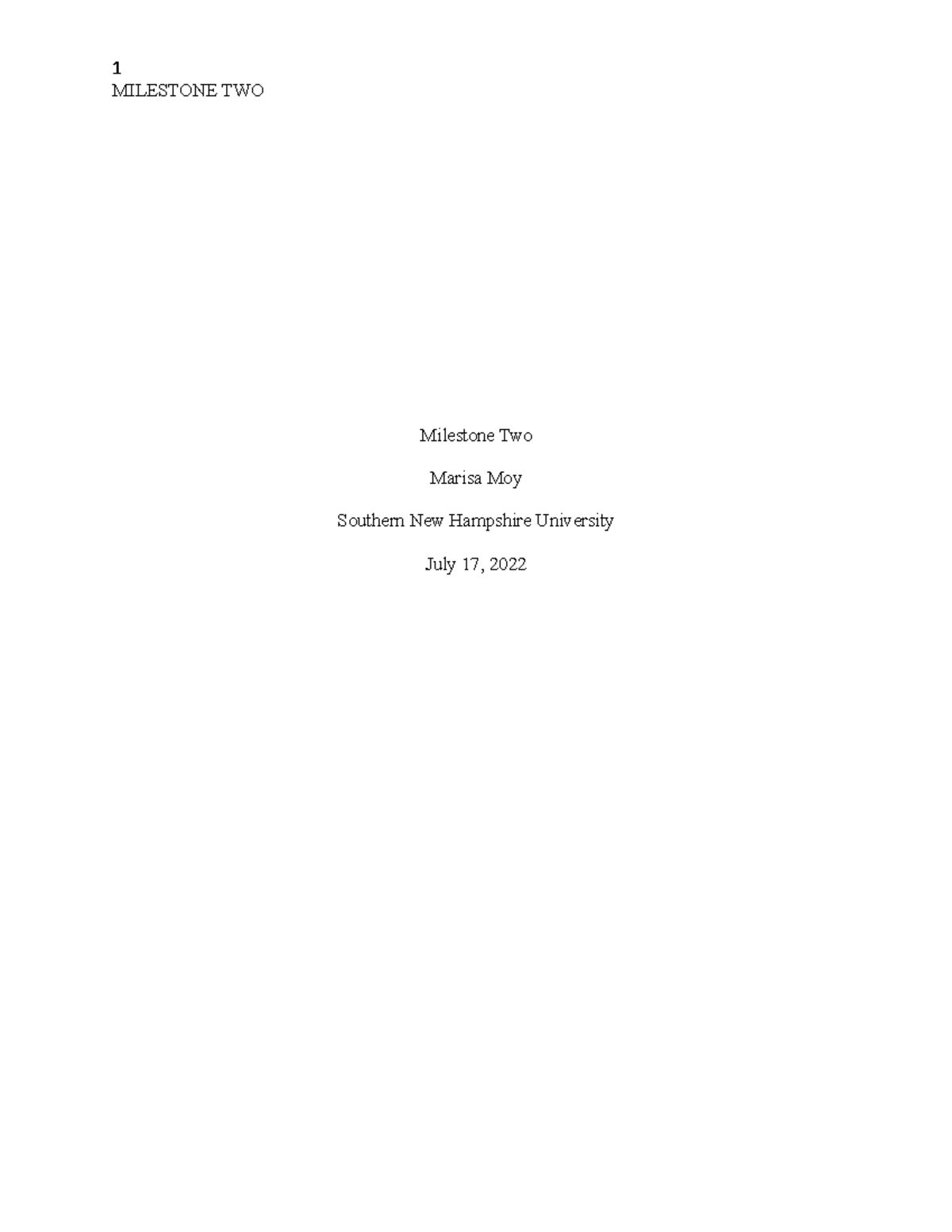 Milestone Two Report - HIM 215 Examining HCPCS II Codes - Studocu