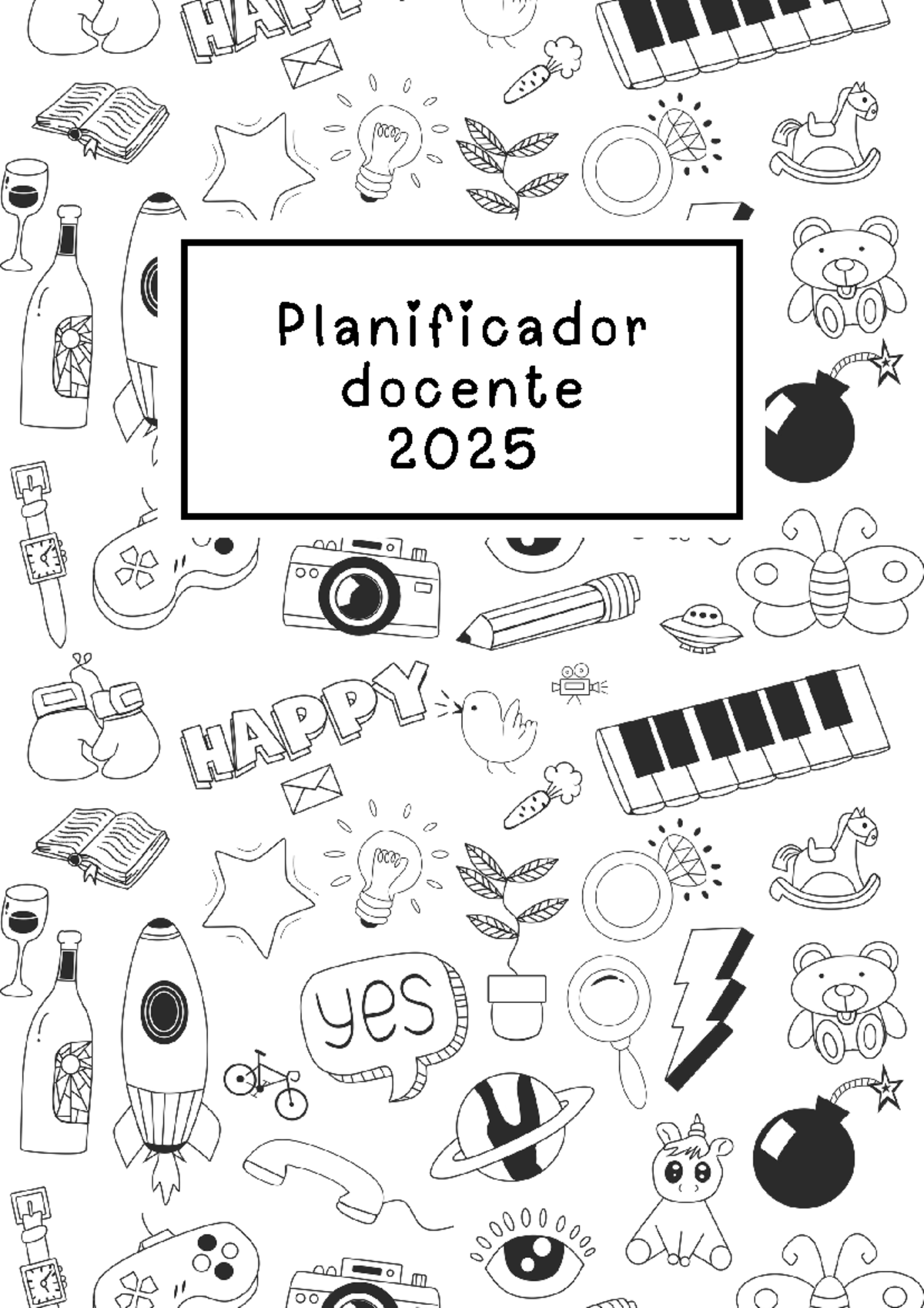 Planificador Docente 2025 - Agenda y Organización Escolar - Studocu