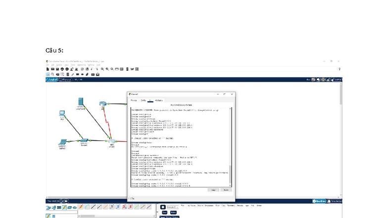 C4 SQL Lab: Cisco Packet Tracer Router Configurations - Studocu