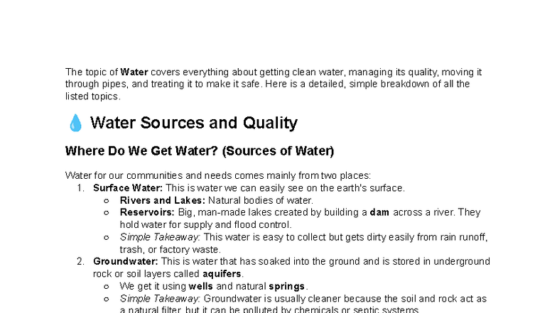 ENV 101: Comprehensive Overview of Water and Air Quality Management ...