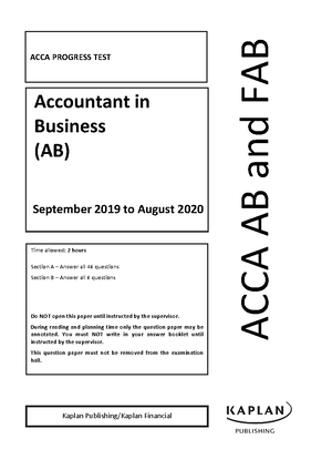 MJ24 AAA examiner's report - Advanced Audit and Assurance (AAA) March ...