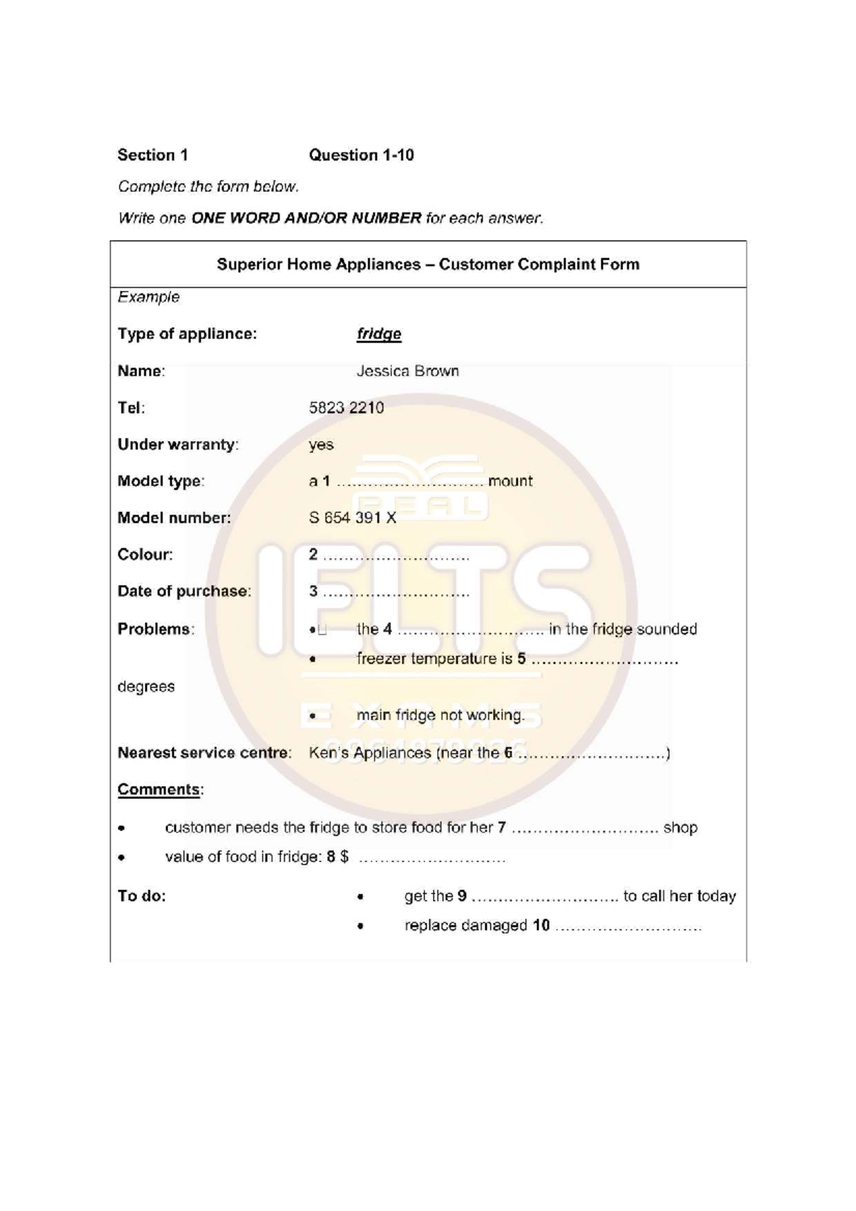 Test 4 - Final Exam: Customer Complaint & Climate Change Questions ...