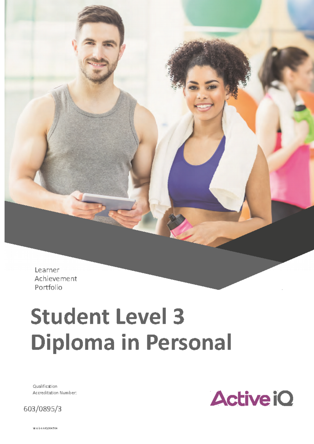 L3 Personal Training Case Study - Learner Achievement Portfolio V6 ...