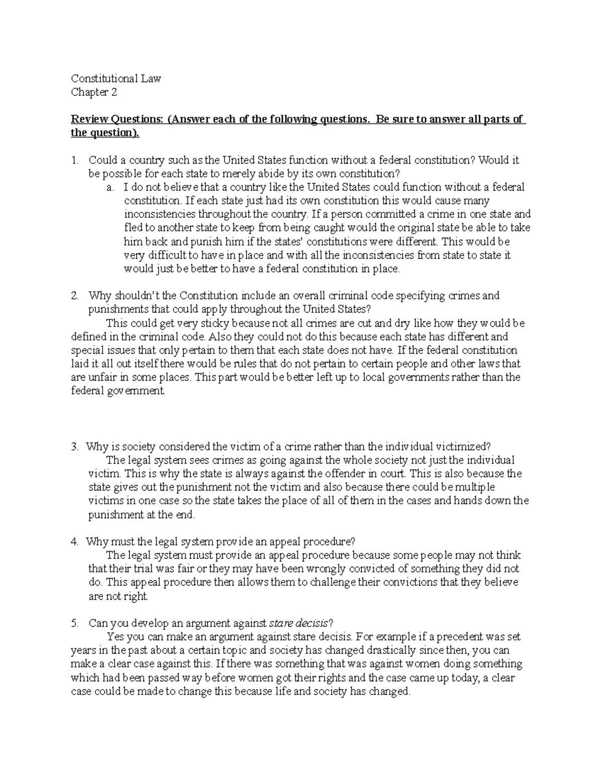 Constitutional Law Module 2 Worksheet: Key Concepts & Case Analysis ...