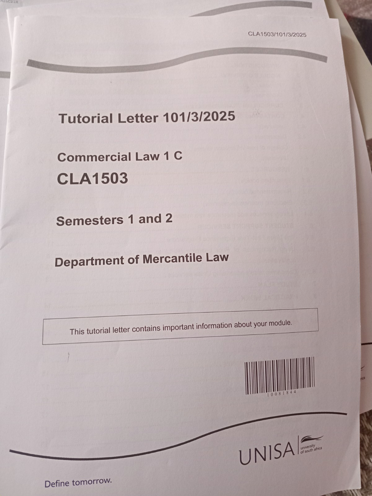 PDF img2pdf 18Feb25 1115 - FAC1502 - Tutorial Letter Commercial Law 1 C ...