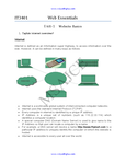 Web Essentials - IT3401 - Studocu